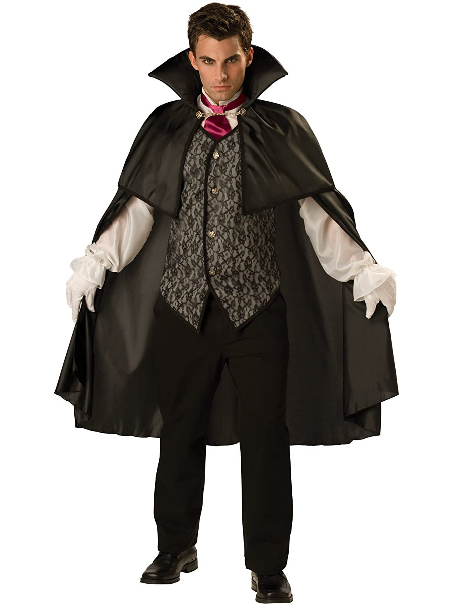Midnight Victorian Vampire Men's Costume