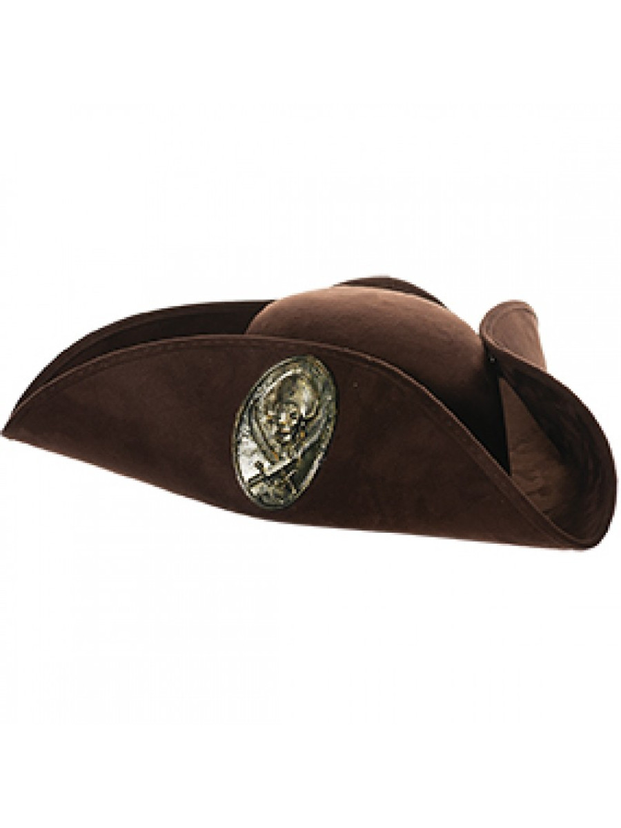 Pirate Emblem Tri-Corner Hat