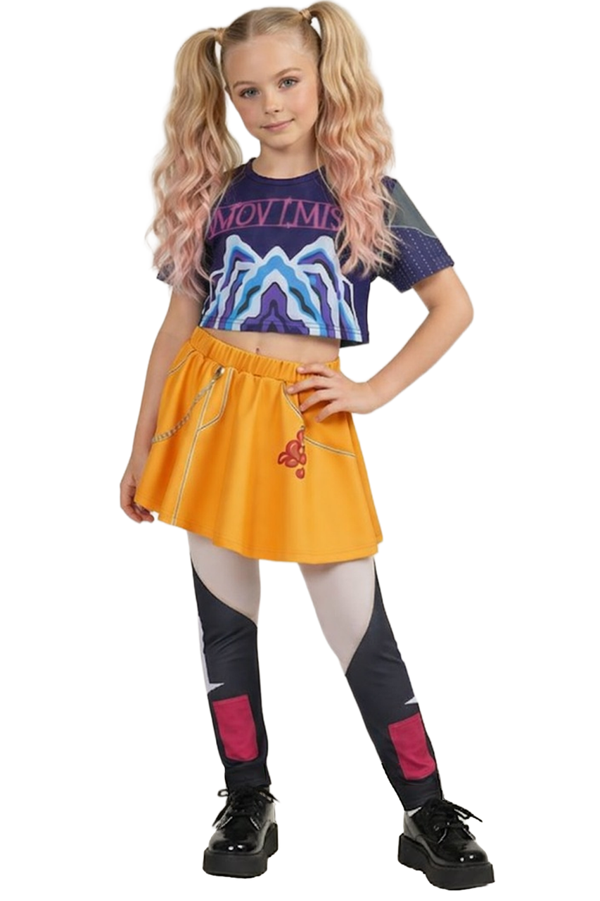 Girls Kpop Hunter Idol Costume