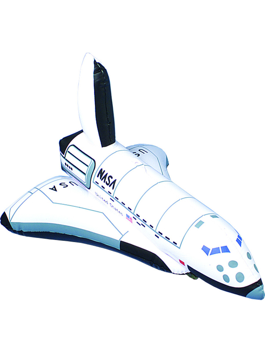 17" Inflatable NASA Space Shuttle Rocket Ship Decoration Toy