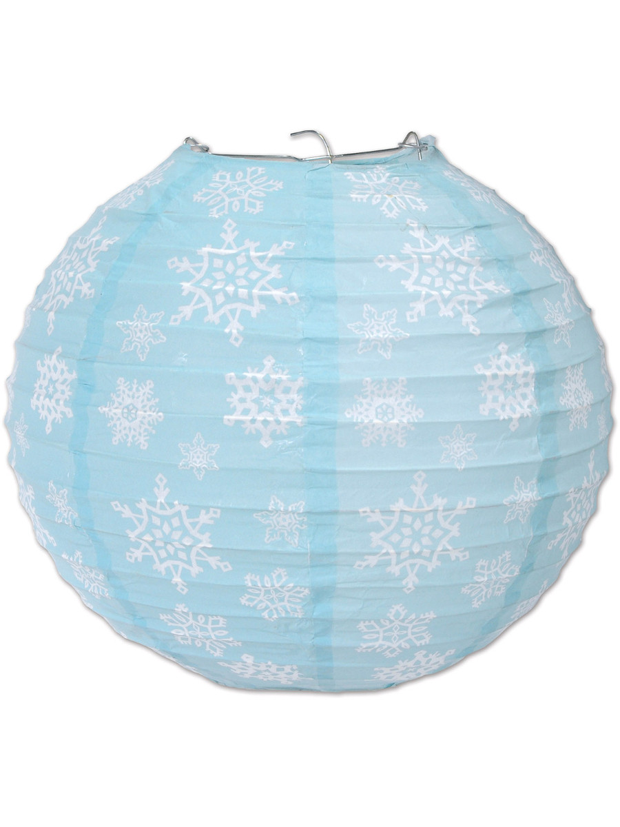 Snowflake Paper Lanterns