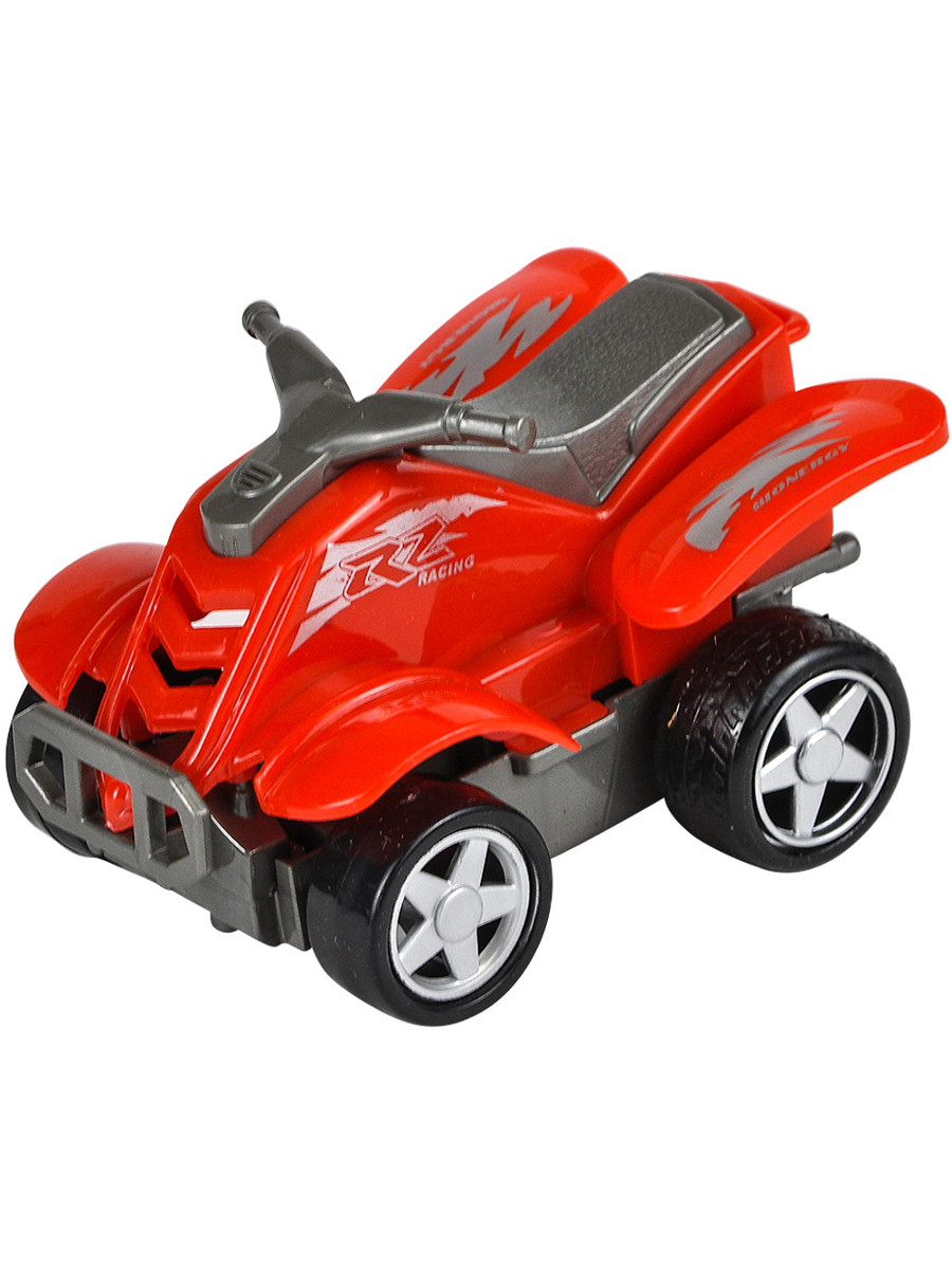 Rev Up And Go 4" Red ATV