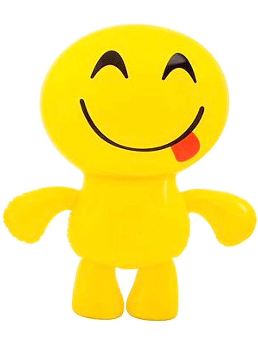 24" Inflatable Sticking Tongue Out Emoji