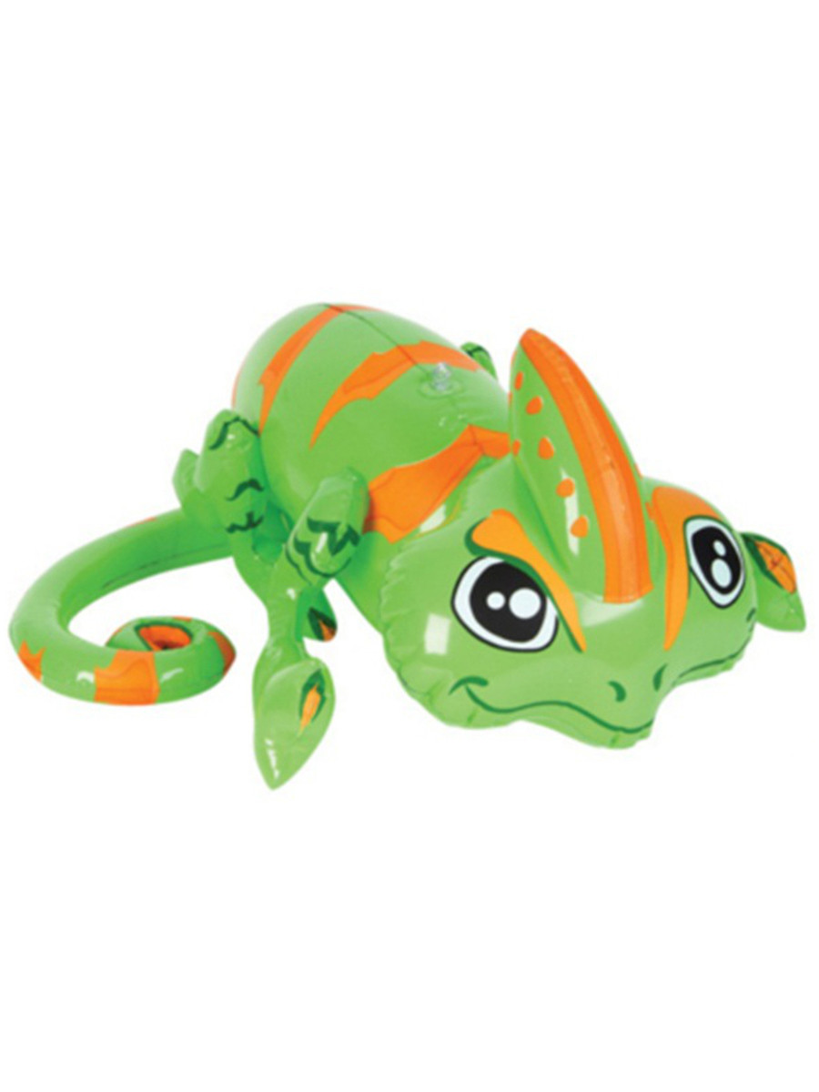 24" Inflatable Rainforest Lizard Decoration