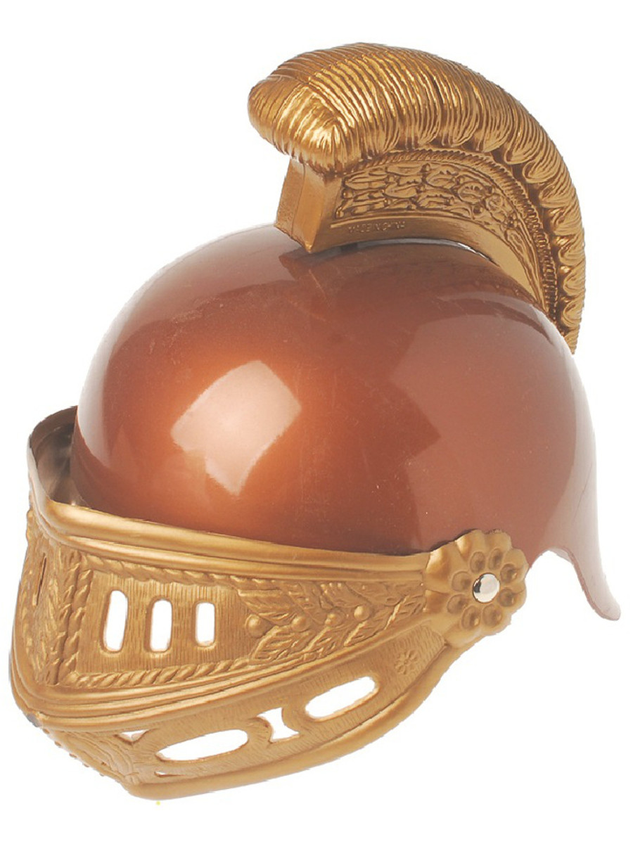 Deluxe Kids Roman Gladiator Costume Trojan Helmet