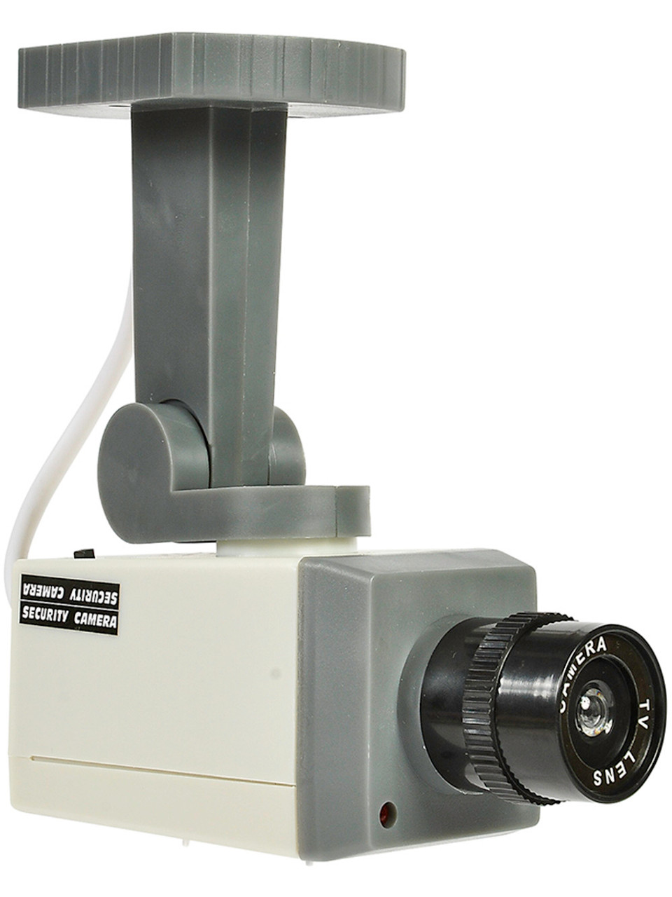 Motion Activated Moving Fake Dummy Security Camera with LED Light