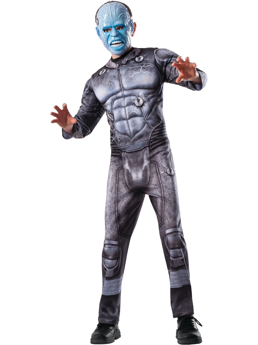 Marvel The Amazing Spiderman Electro Deluxe Kid's Costume