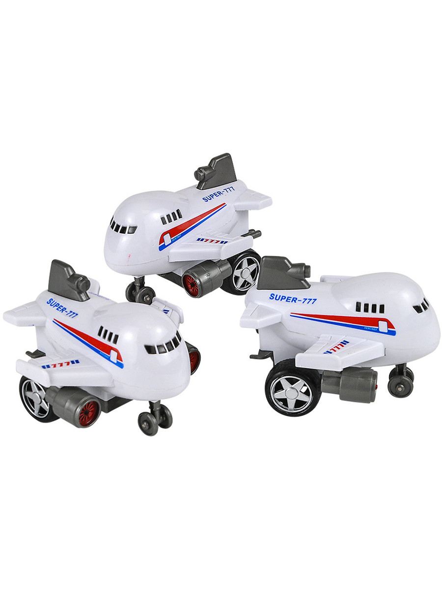 4" Rev Up And Go Airplane