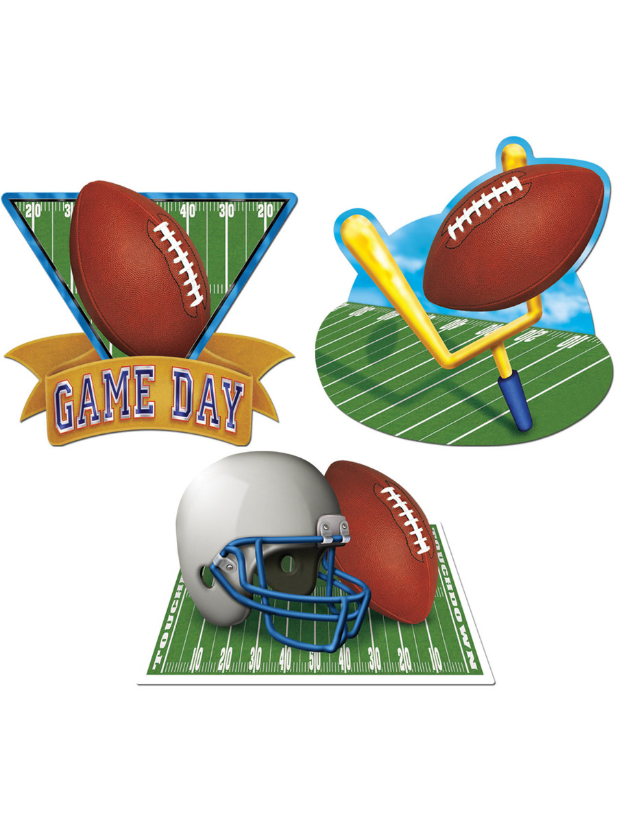 Football Game Day Wall Prop Set