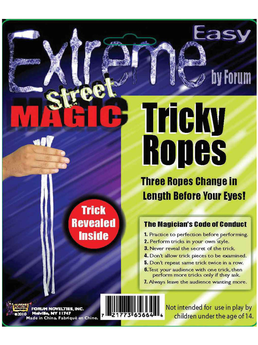 Extreme Street Magic Trick Tricky Ropes