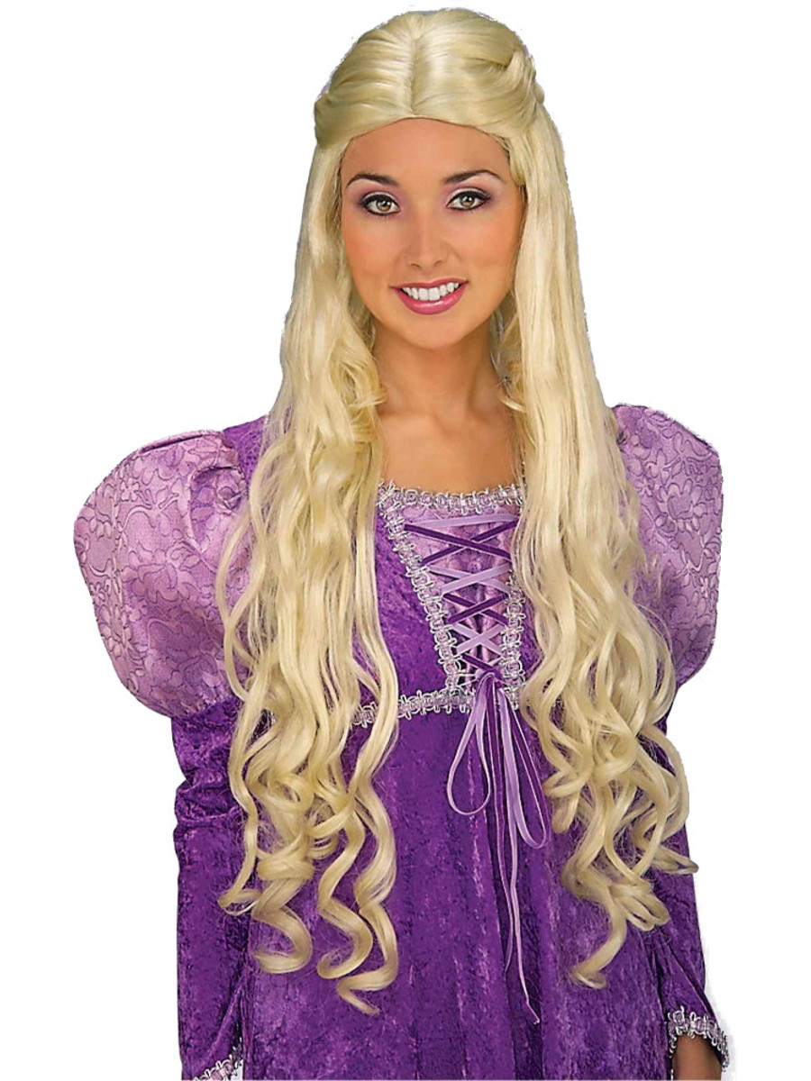 Deluxe Long Blonde Princess Wig