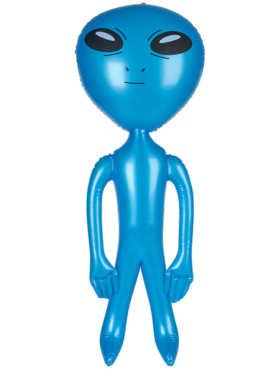 36" Blue Inflatable Martian Alien Prop Toy Decoration