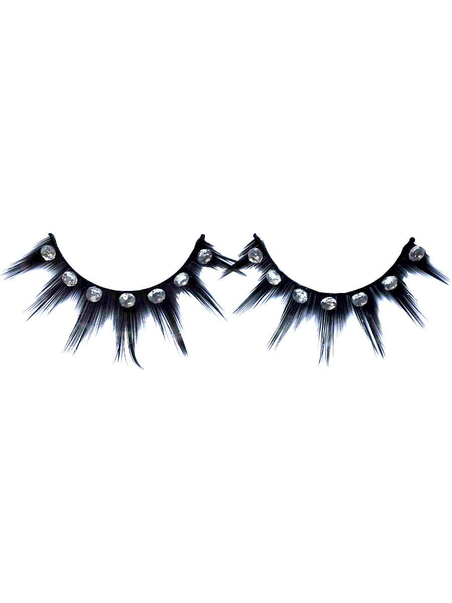 Black Rhinestone Eyelashes
