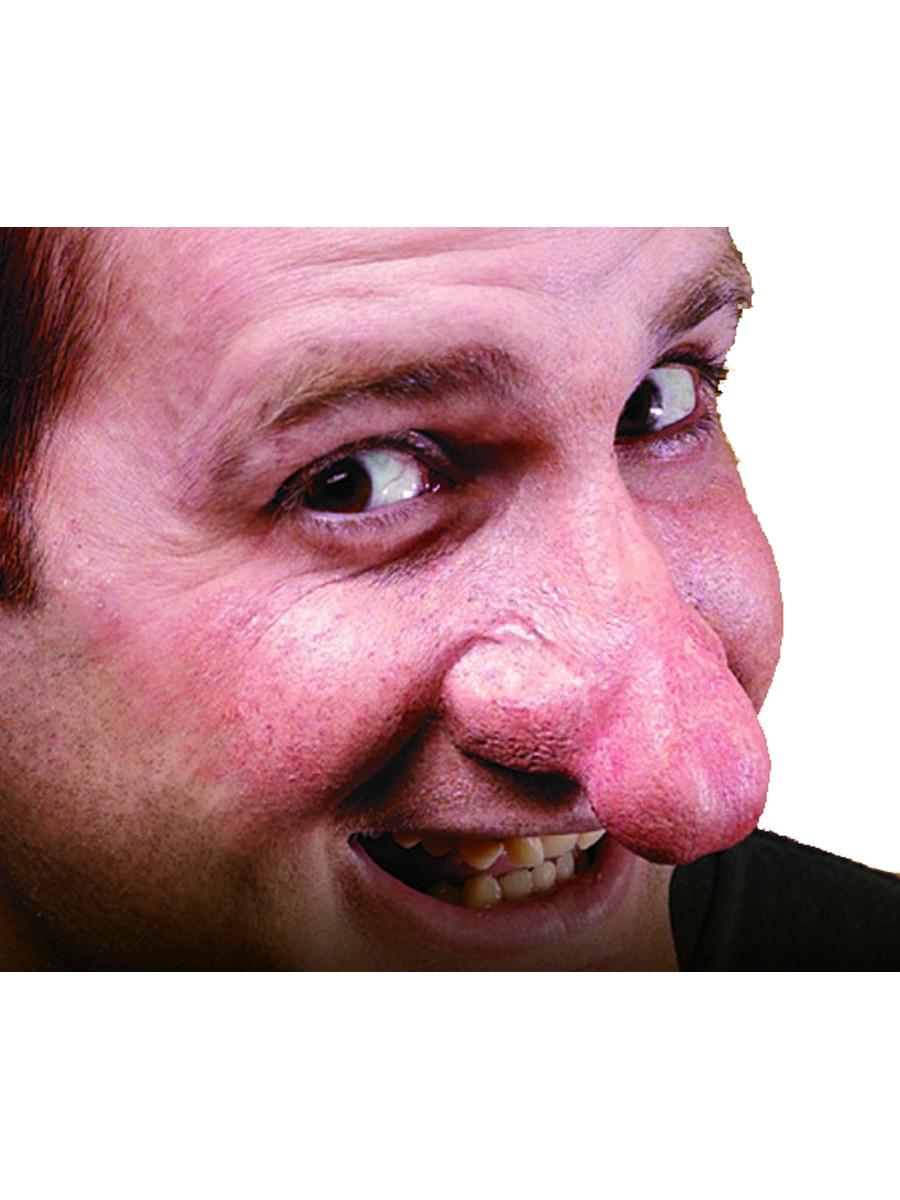 Latex Costume Accessory Large Bulbous Nose Prosthetic Set