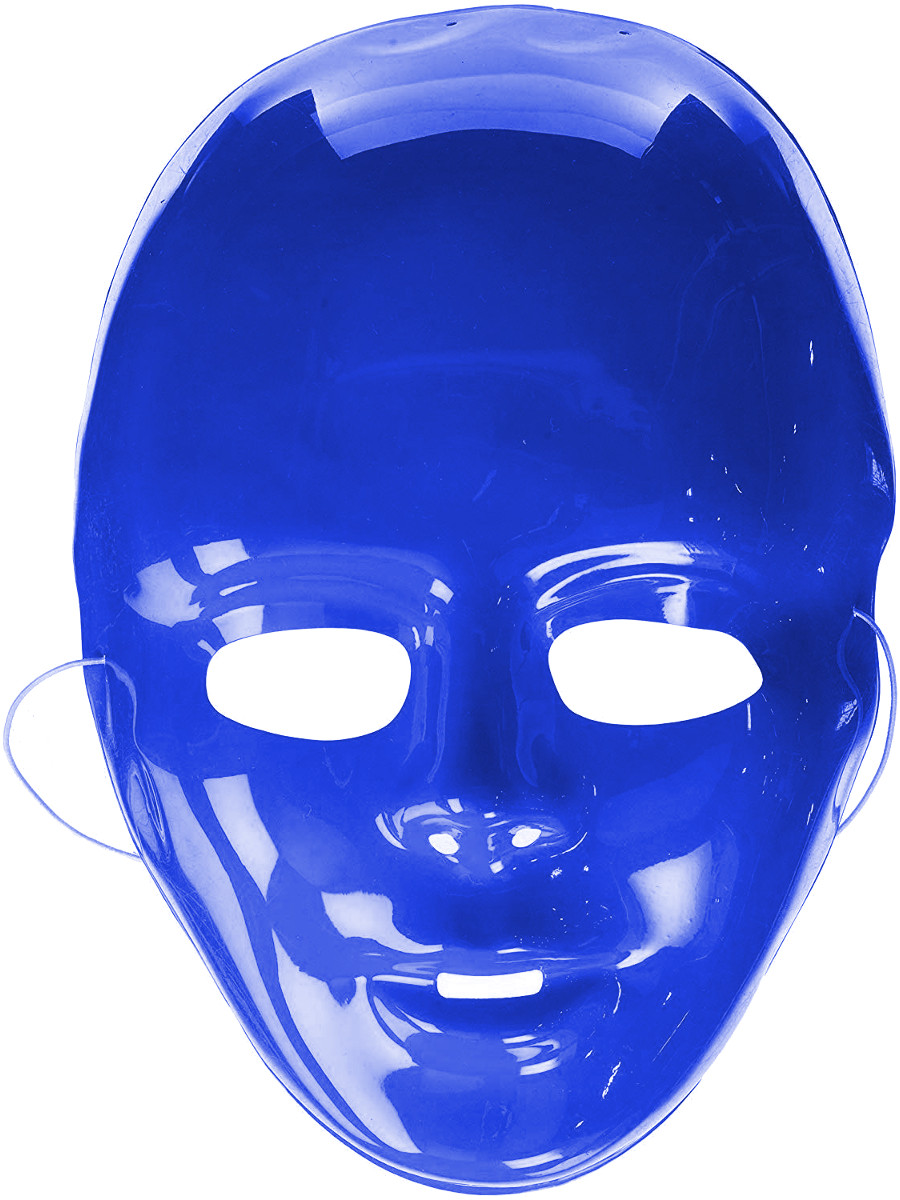 Blue Colored Face Mask