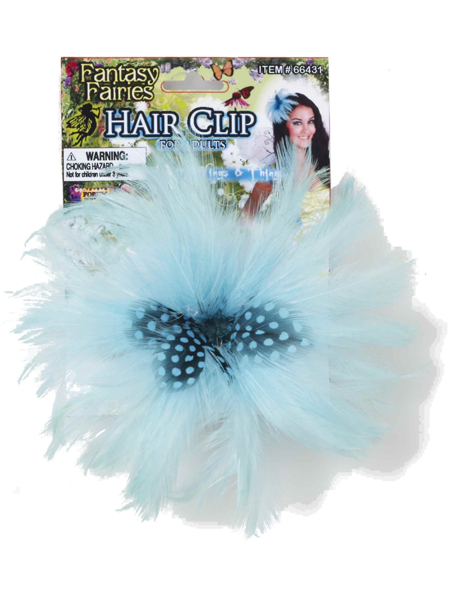 Blue Fairy Hair Clips