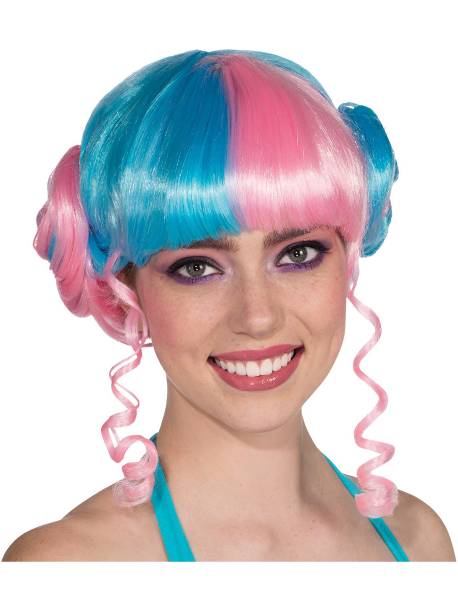 Women's Baby Girl Wig with Side Buns