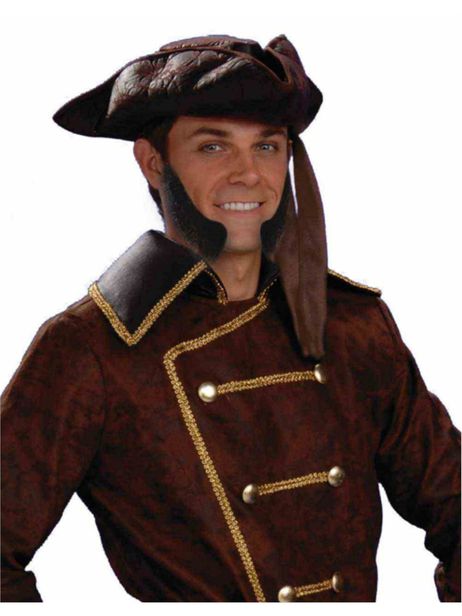 Black Mutton Chops Wolverine Side Burns