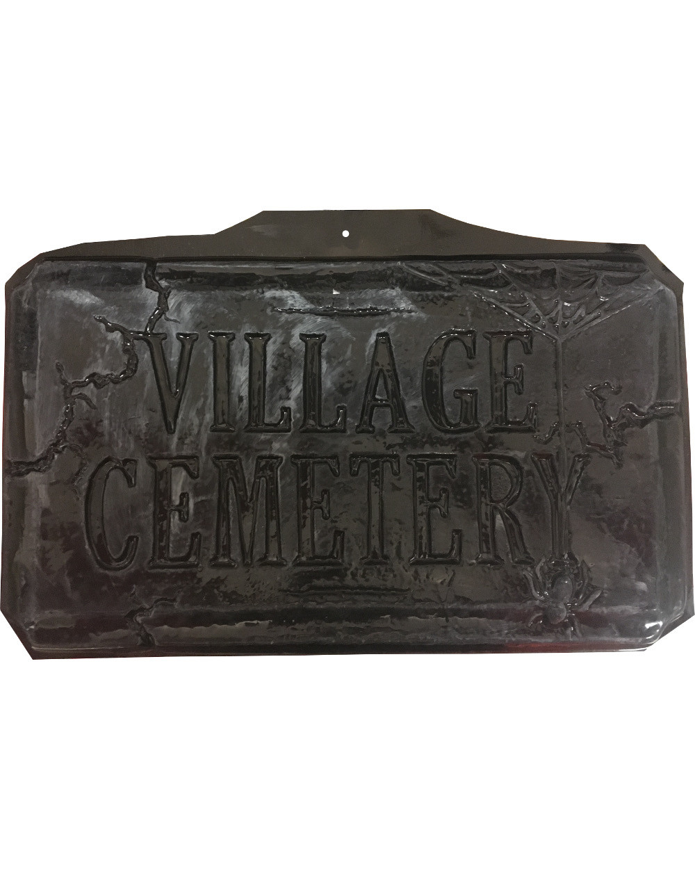 Vacuform Village Cemetery Sign