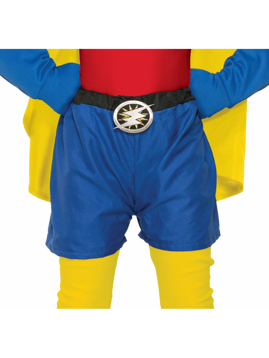 Kid's Be Your Own Superhero Blue Boxer Shorts