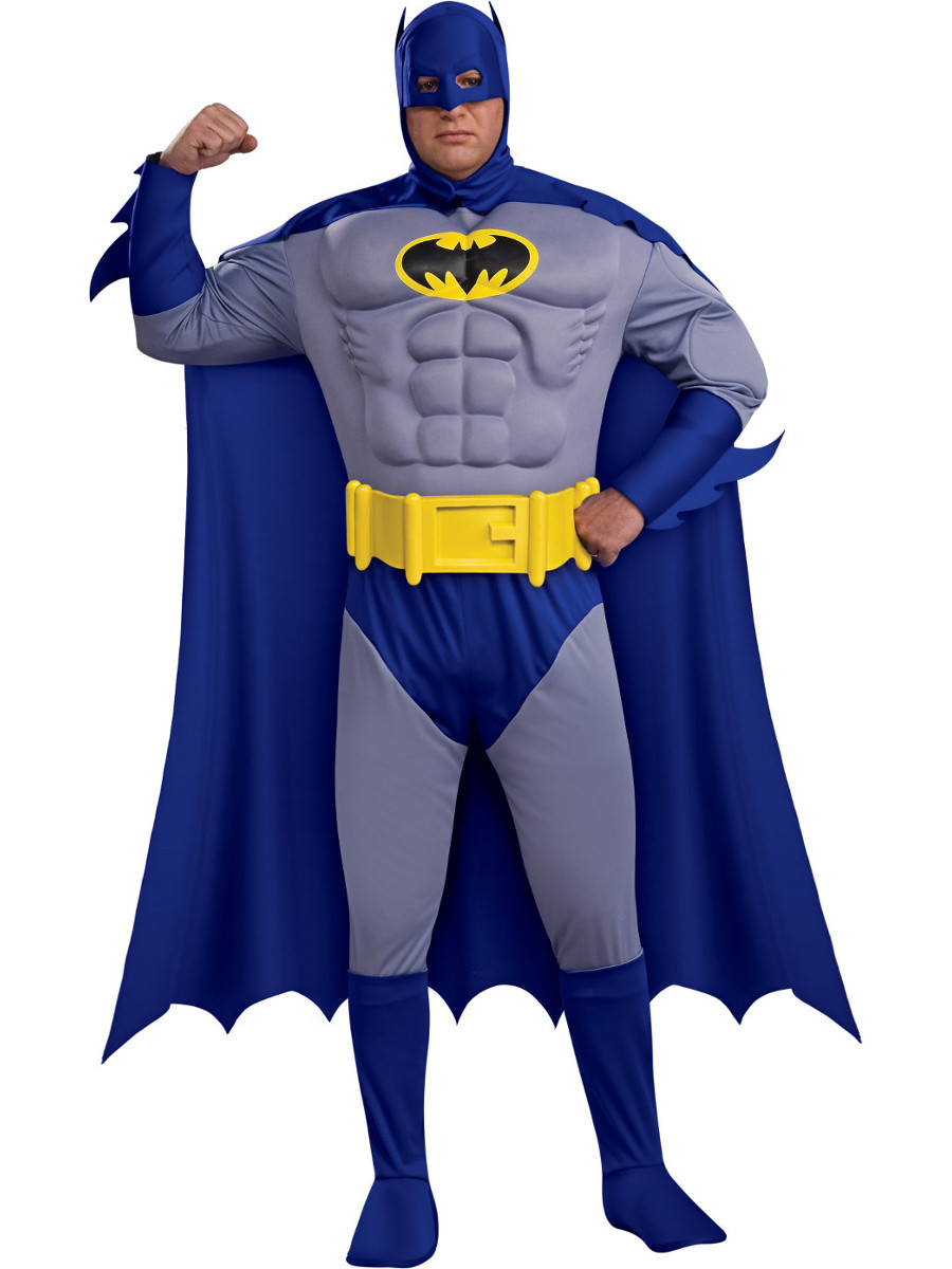 Mens Deluxe Brave And The Bold Batman Costume