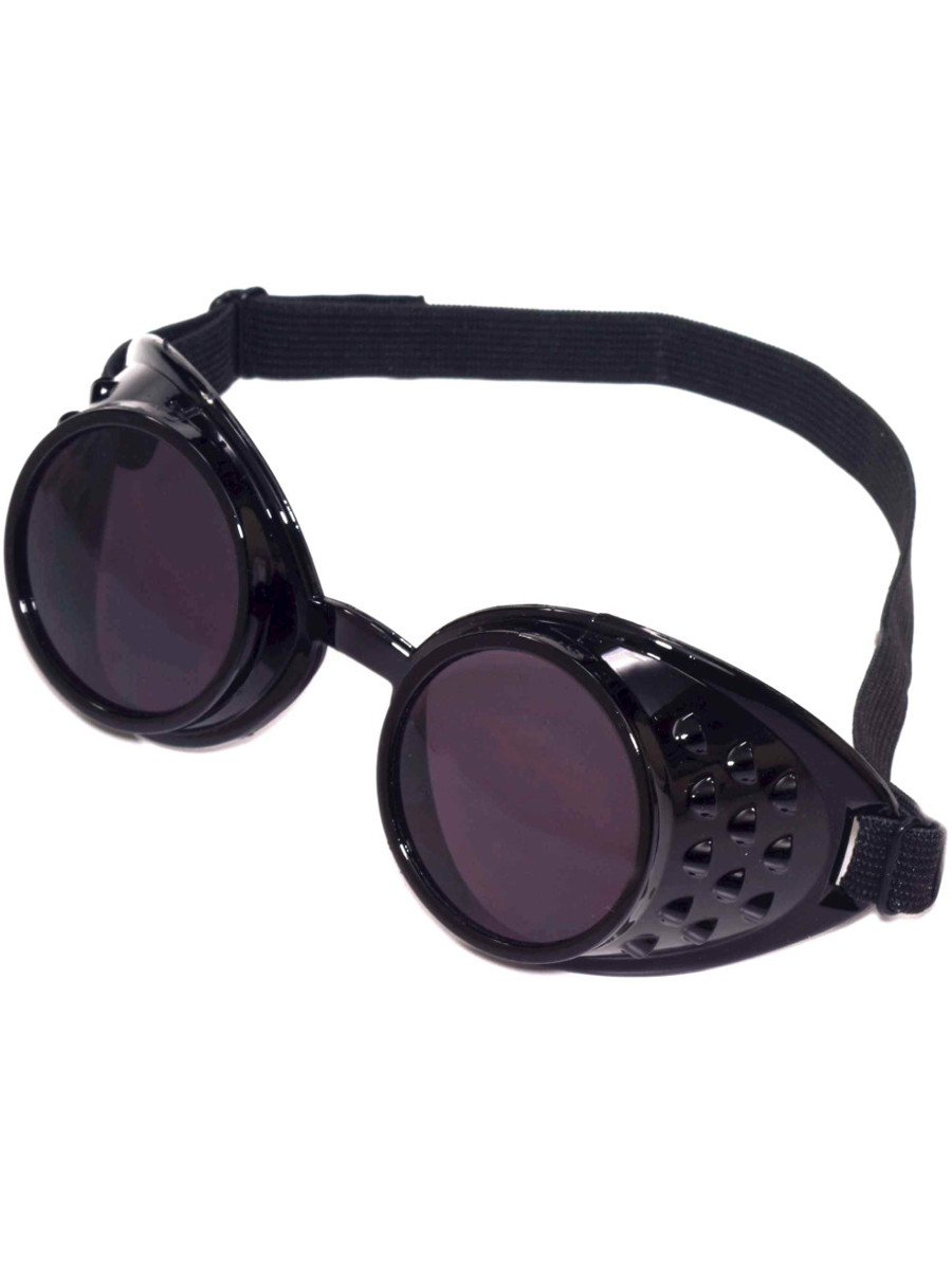 Black Steampunk Goggles