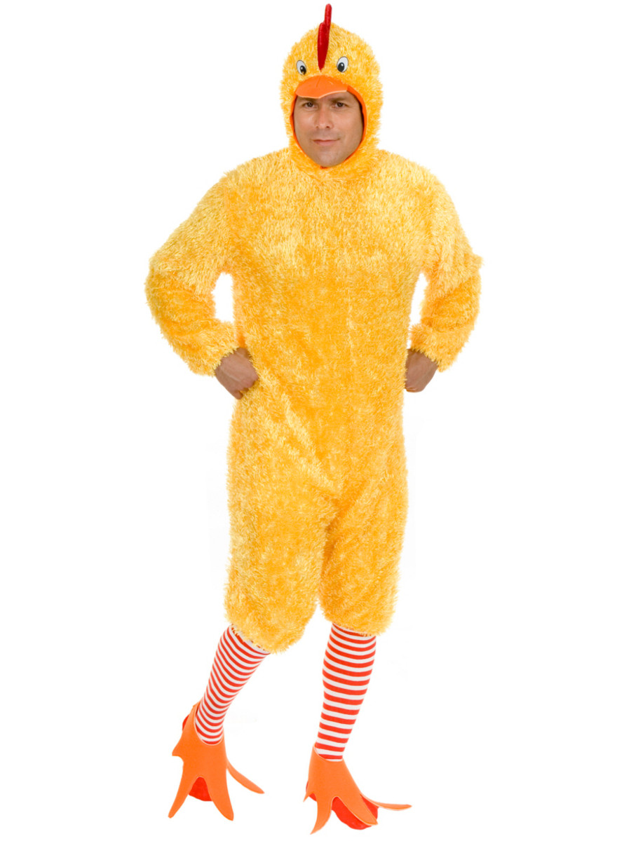 Adult Plus Size Funky Chicken Suit