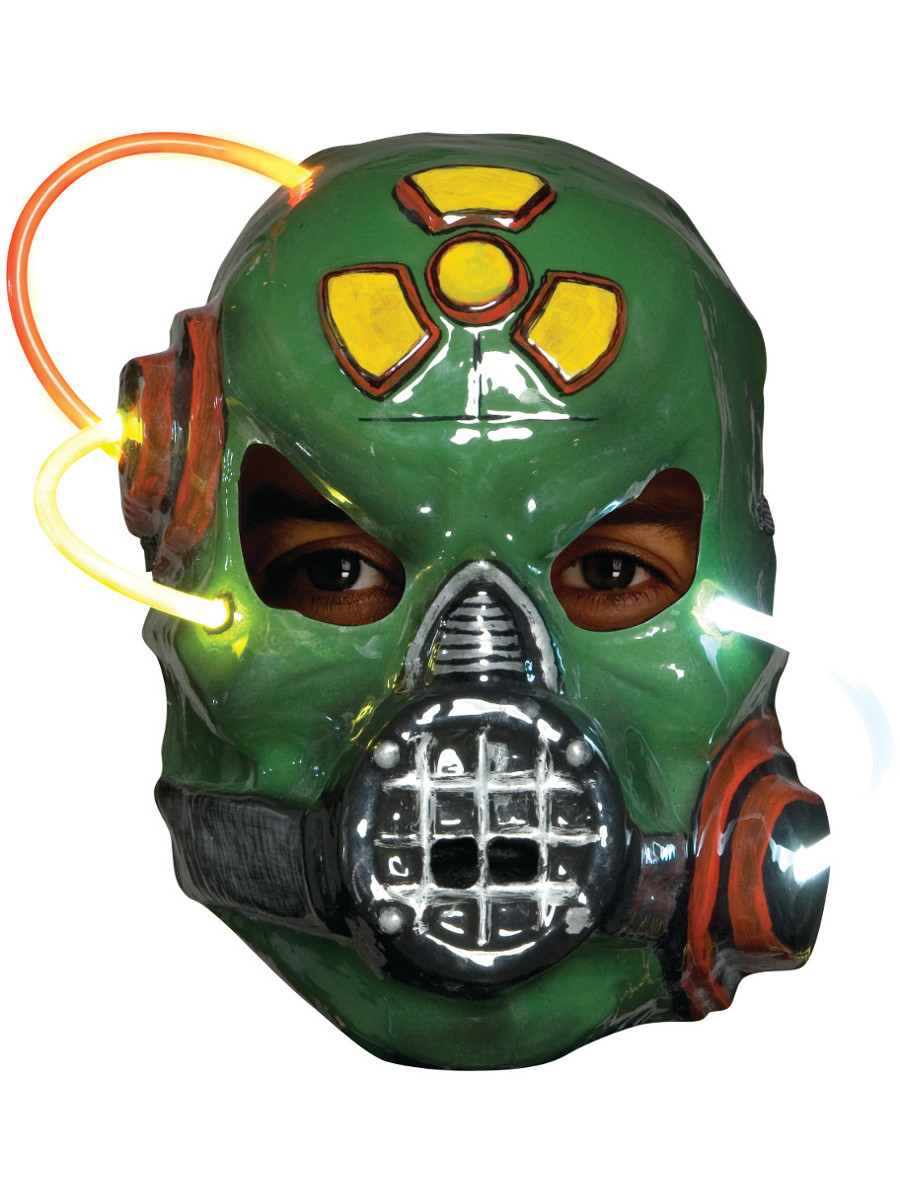 Light Up Putrid Biohazard Gas Mask
