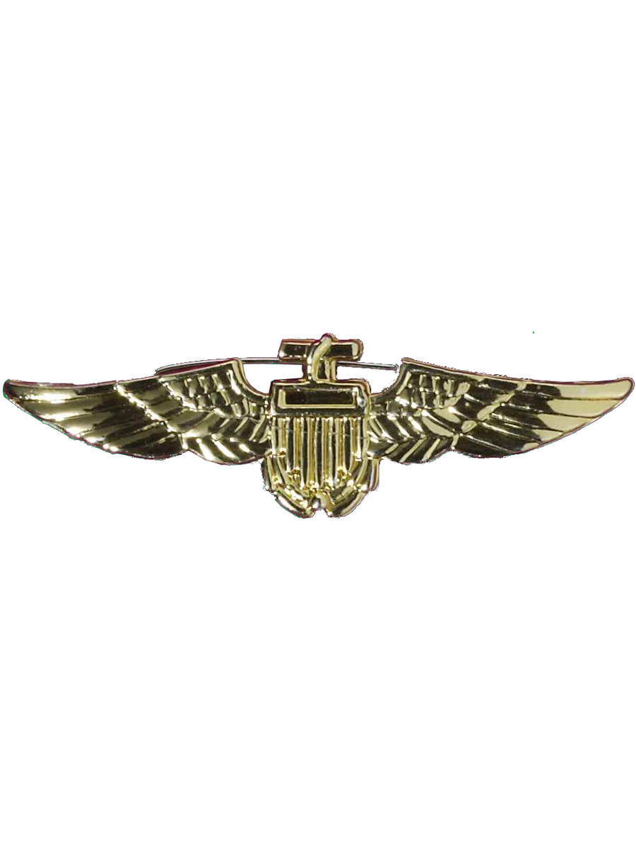 Gold Aviator Badge