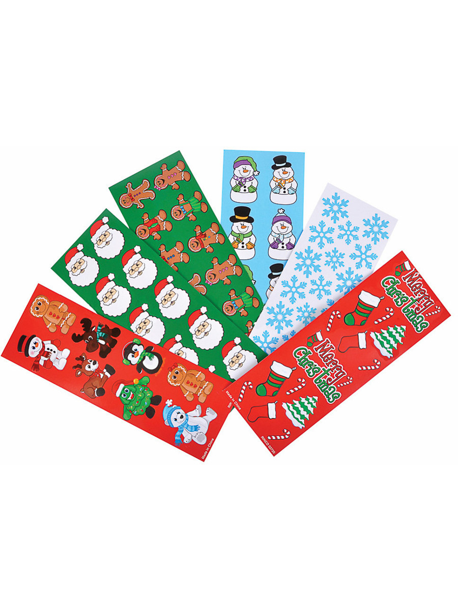 100 Winter Character Sticker Sheets