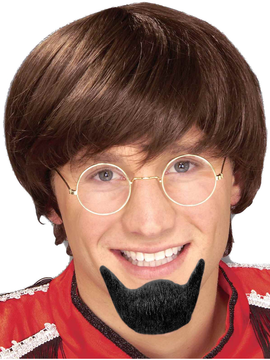 Black Beatnik Hippie Goatee Kit