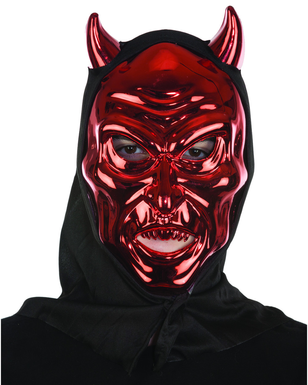 Adult's Red Venetian Devil Mask