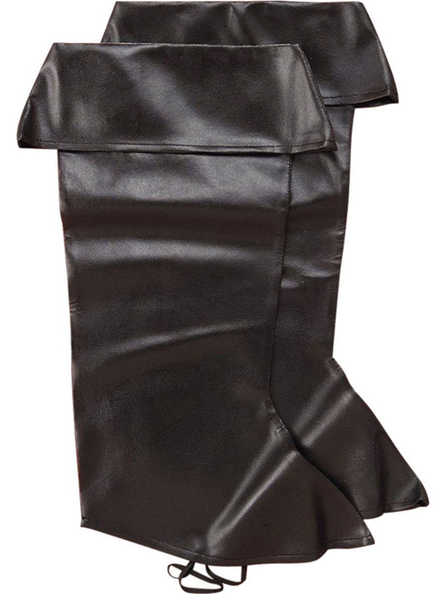 Adult's Faux Leather Pirate Boot Covers