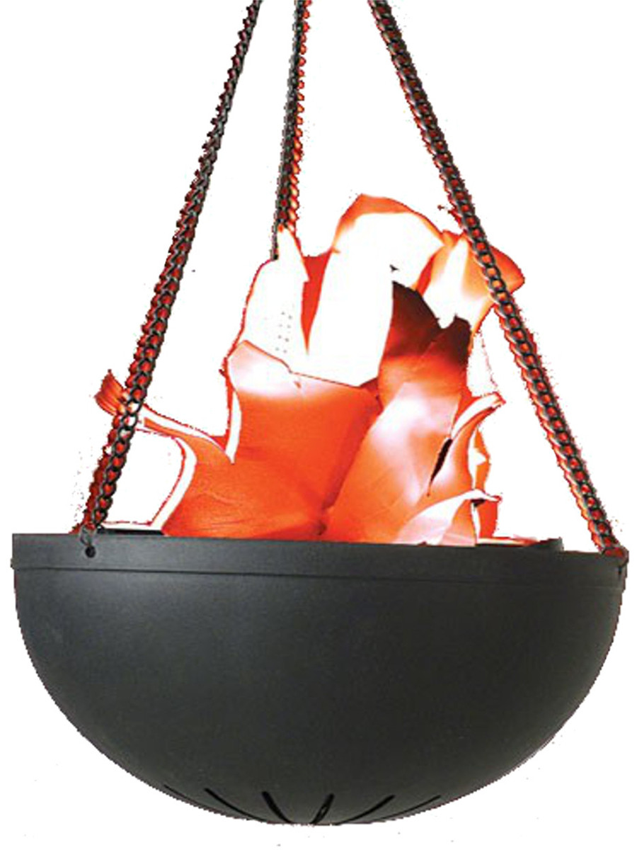 Mini Fire Place Flame Halloween Decor Light
