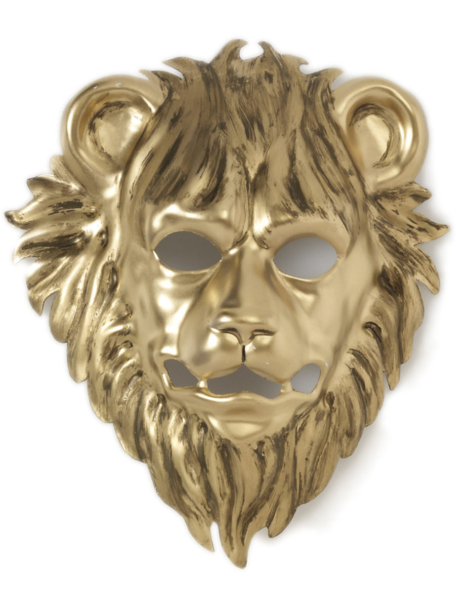 Gold Lion Mask