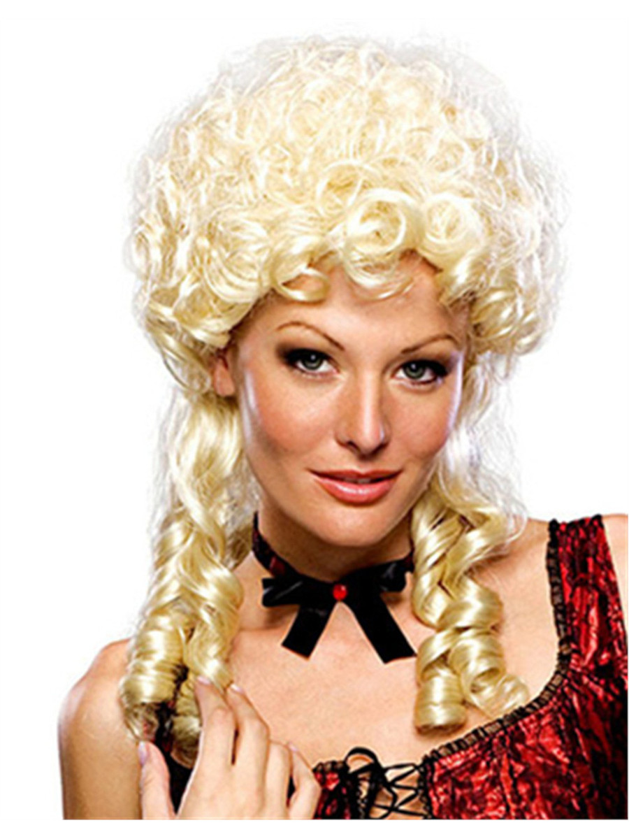 Women's Blonde Victorian Marie Antoinette Wig