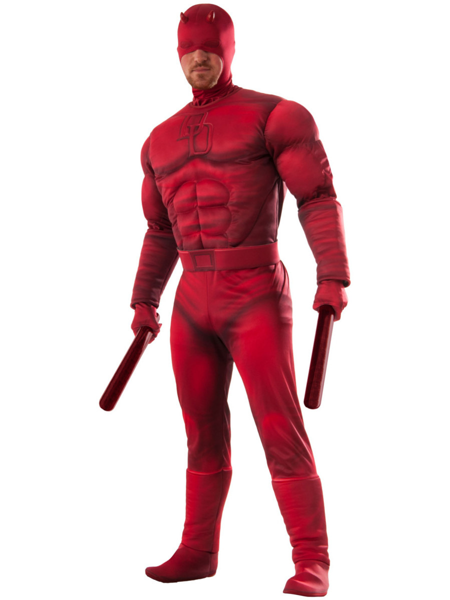 Men's Deluxe Daredevil Costume