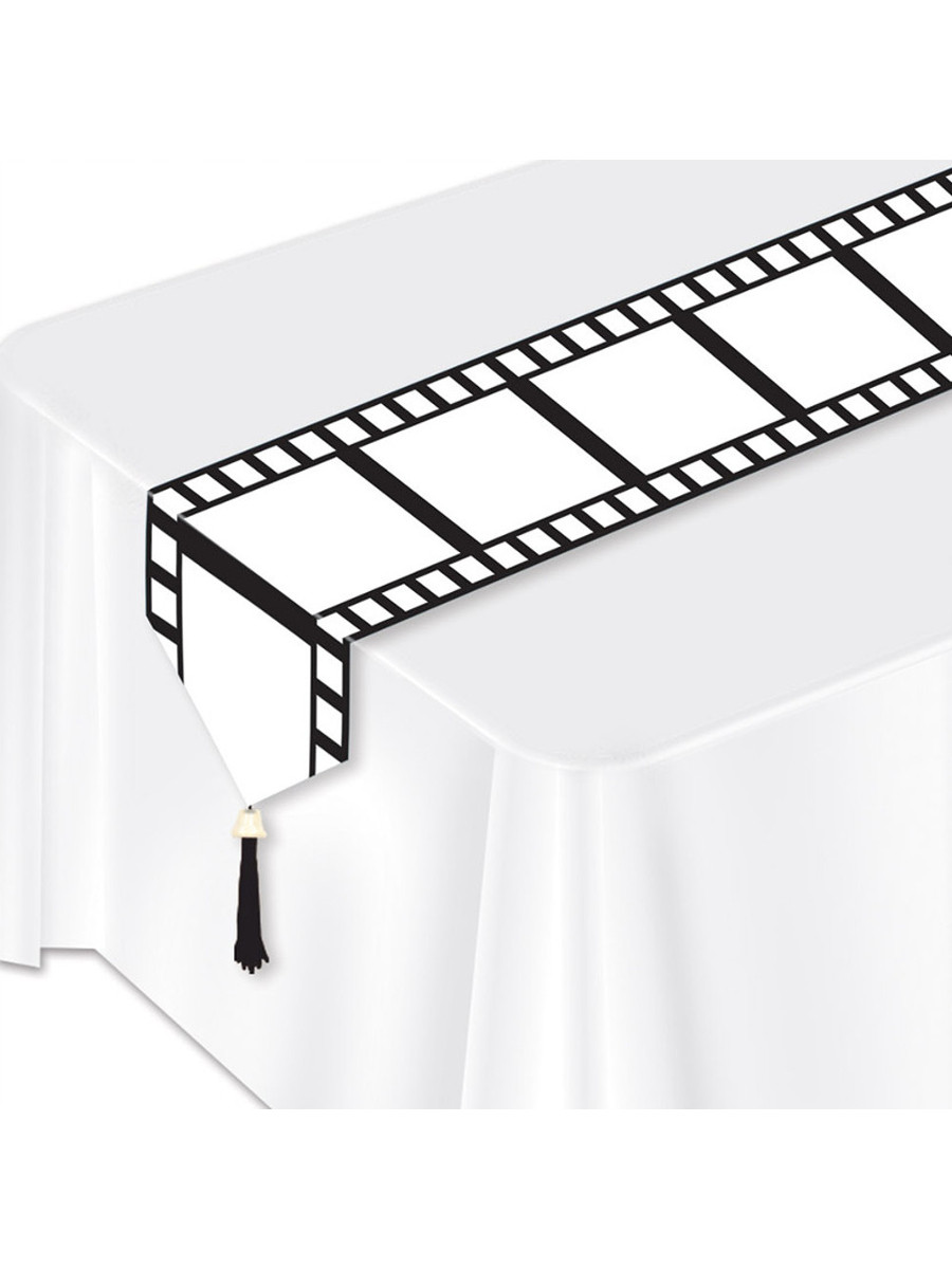 Printed Film Strip Table Runner