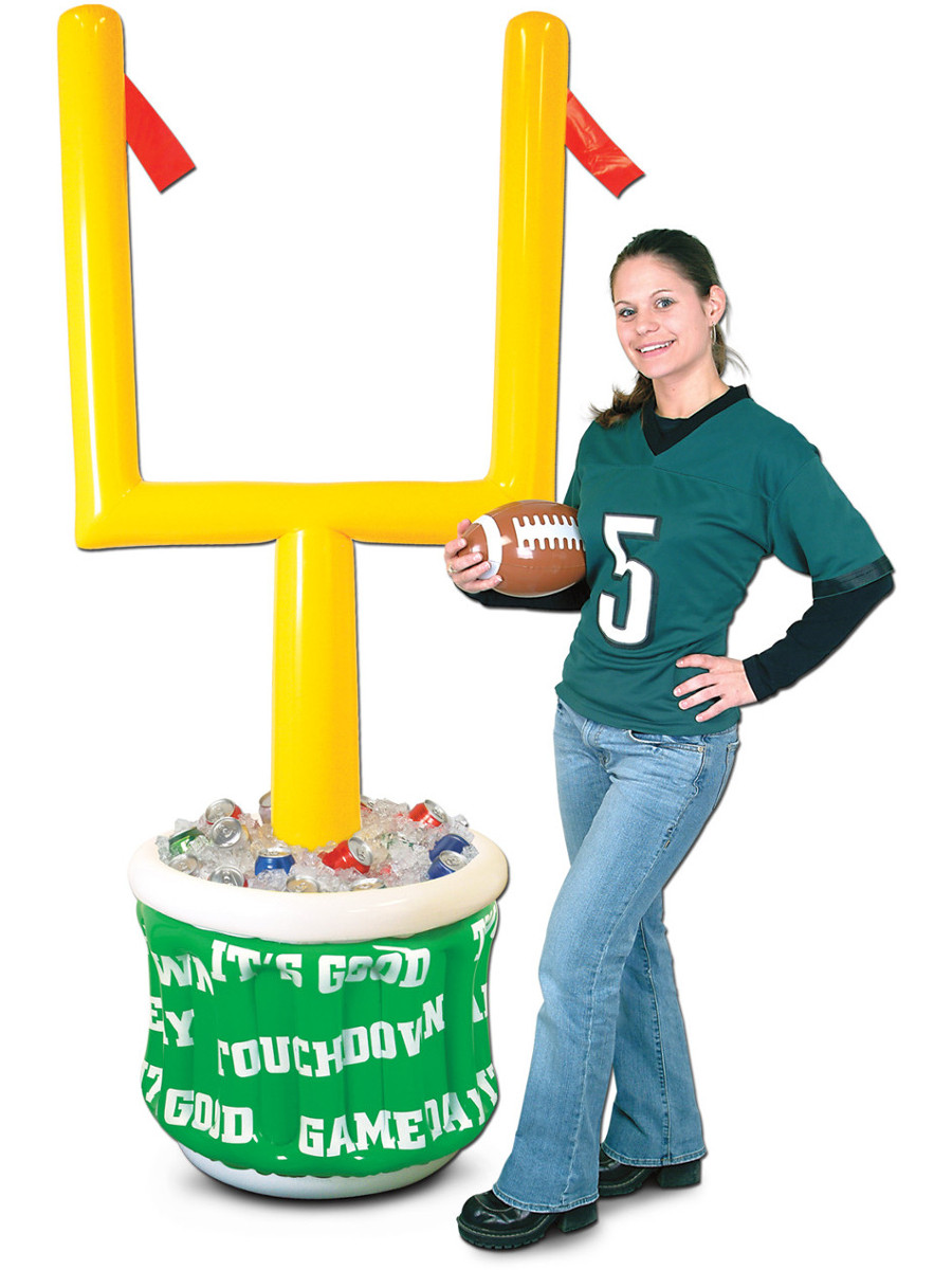 Inflatable Football Goal Post Cooler