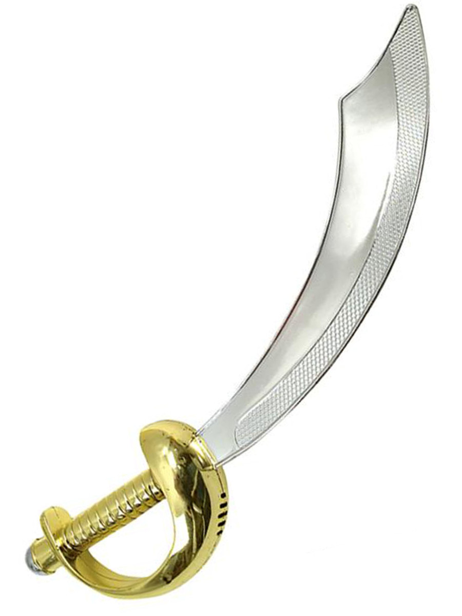Deluxe 19" Pirate Cutlass Costume Accessory Sword