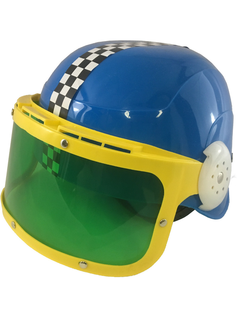 Kid's Blue Racing Helmet