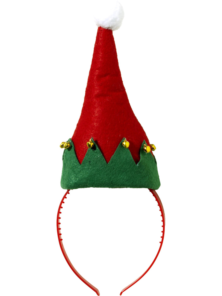 Santa's Elf Headband Hat