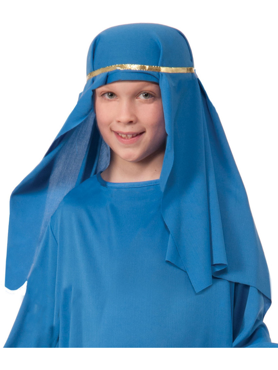 Kids Blue Wiseman Sheik Hat