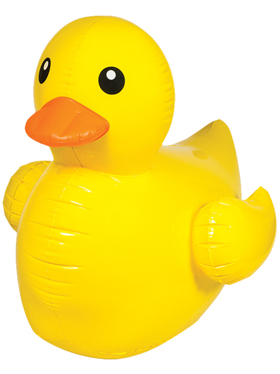 Jumbo Inflatable Beach Pool Toy Duck