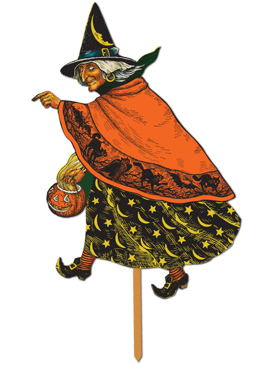 Classic Witch Yard Sign