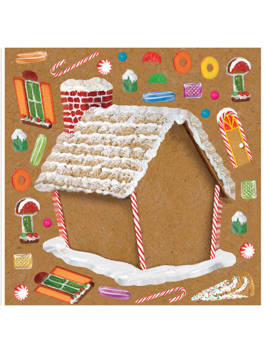 Gingerbread House Sticker Activity