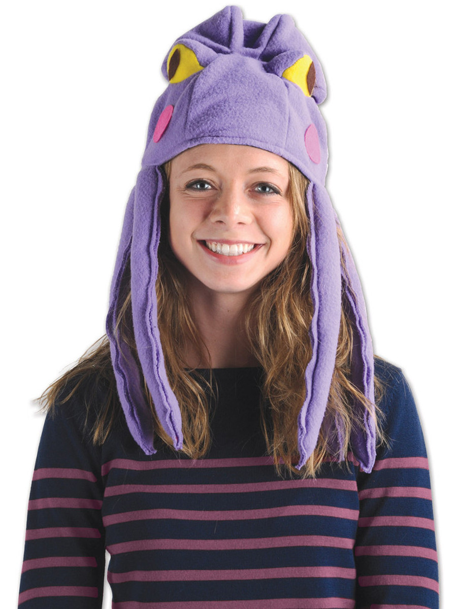 Plush Purple Octopus Hat