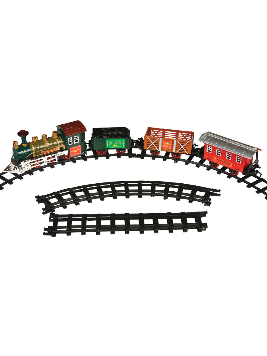 Kid's Deluxe Classic Toy Train Set
