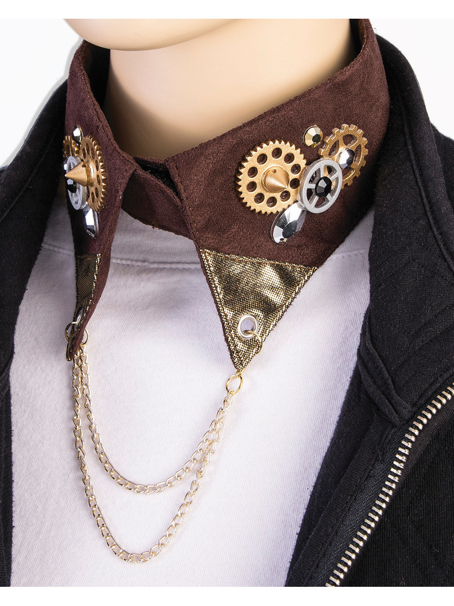 Men's Steampunk Cowboy Collar