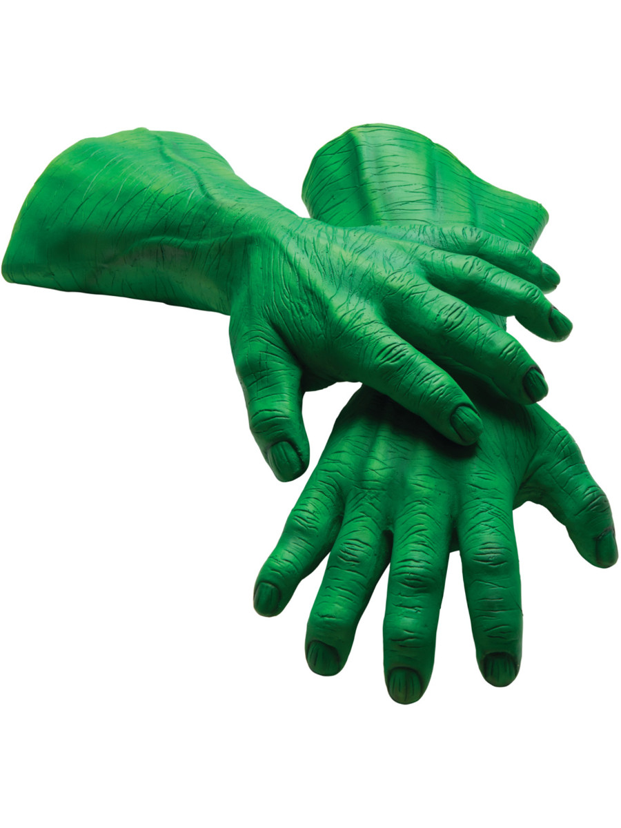 Incredible Hulk Hands Template